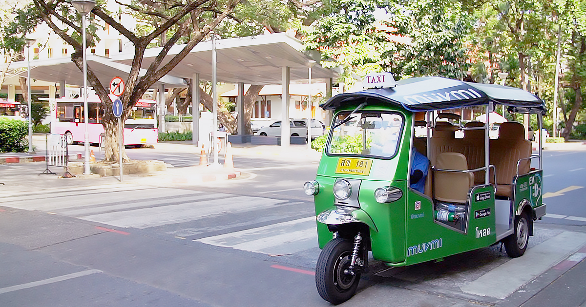 Take the MuvMi Tuk Tuk for Your Next Ride Around CU – Chulalongkorn ...
