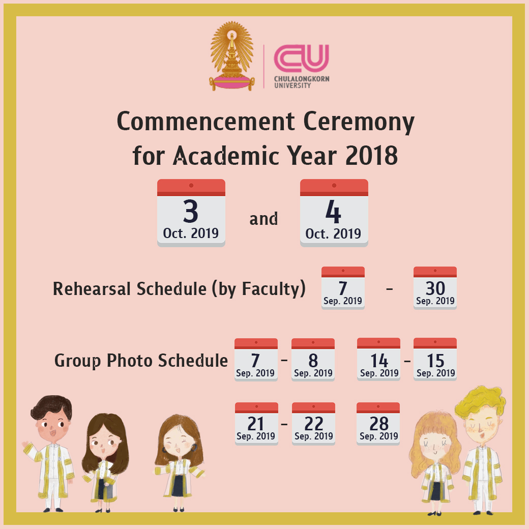 Chulalongkorn University Commencement Ceremony for Academic Year 2018 ...
