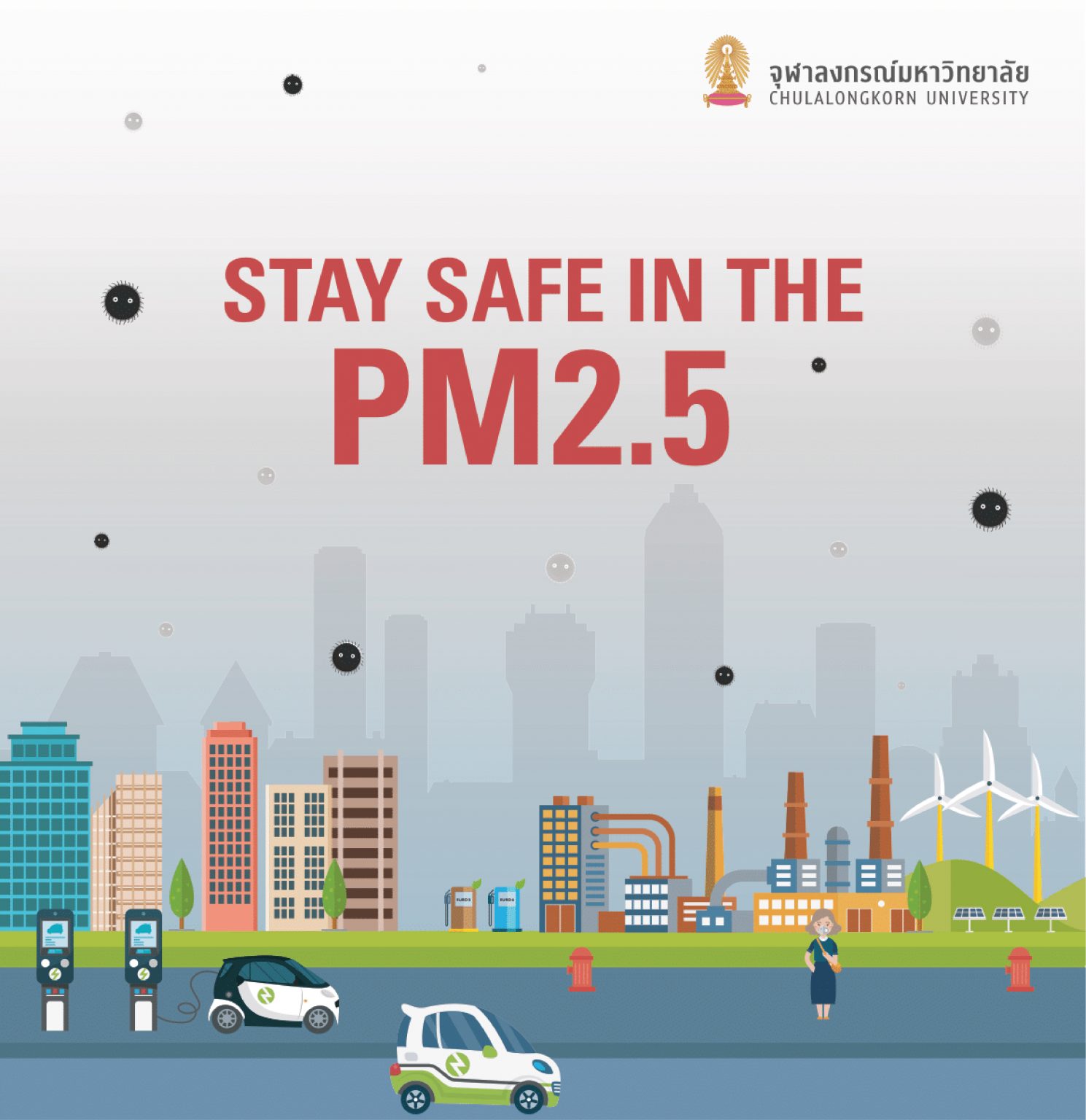 Free Download e-Book “Stay Safe in the PM2.5 Dust” – Chulalongkorn ...