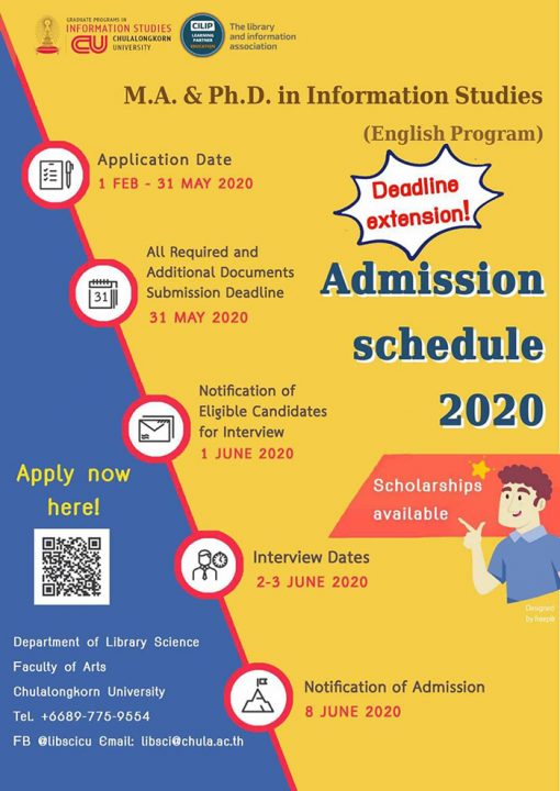 Applications Open for M.A. and Ph.D. in Information Studies Academic ...