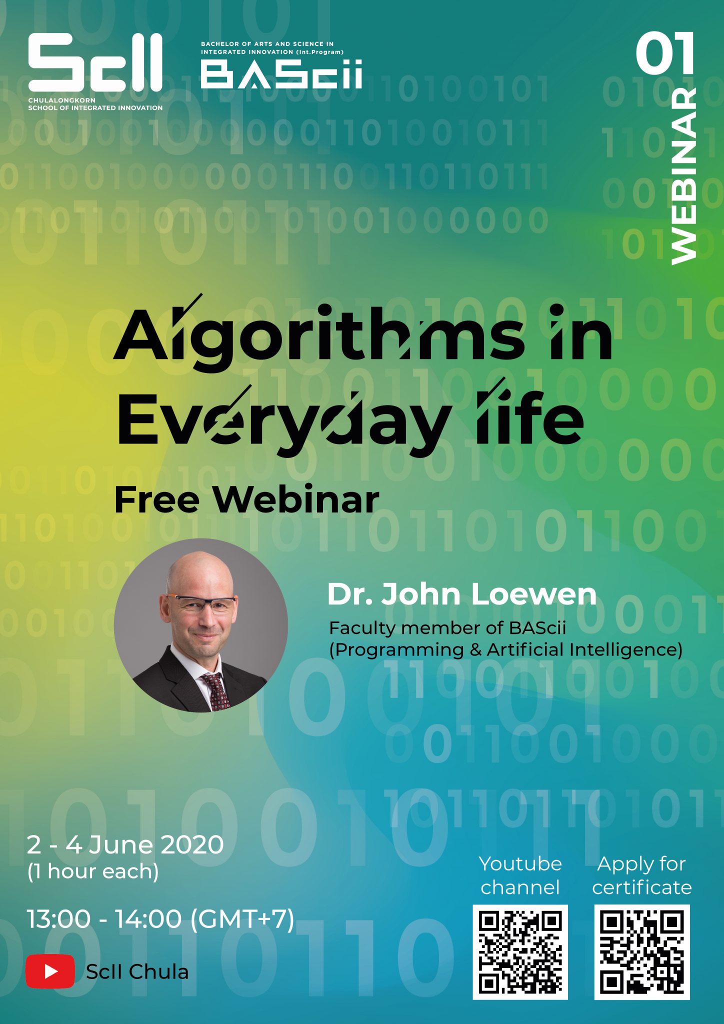 Live Webinar: Algorithm in Everyday Life – Chulalongkorn University