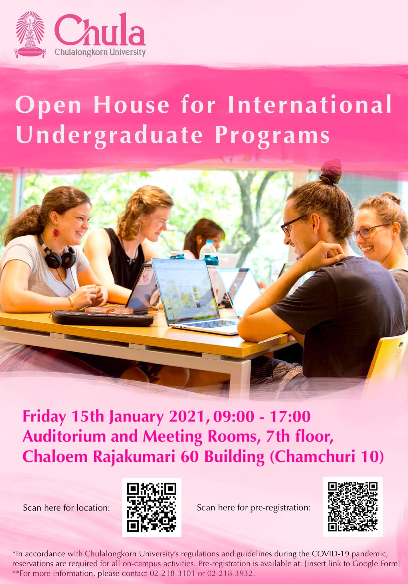 Chula's Open House for International Undergraduate Programs ...