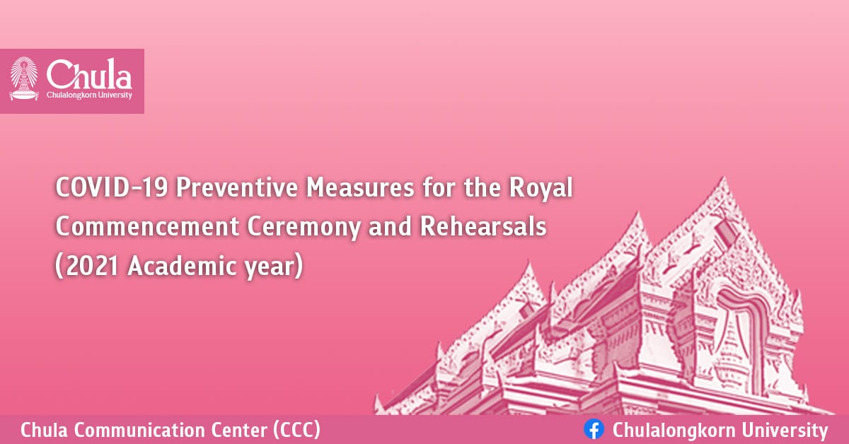 COVID-19 Preventive Measures for the Royal Commencement Ceremony and ...