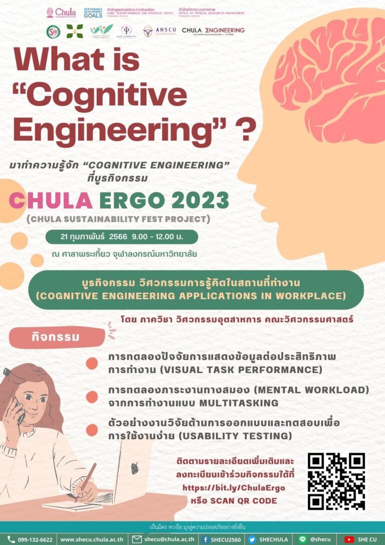 SHECU ชวนร่วมงาน “Chula health care body and mind รักกาย รักใจ ห่วงใย ณ จุฬาฯ” – จุฬาลงกรณ์ ...