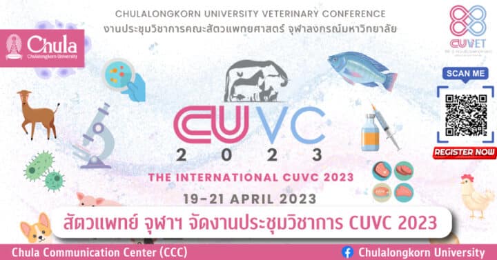 สัตวแพทย์ จุฬาฯ จัดงานประชุมวิชาการ CUVC 2023 – จุฬาลงกรณ์มหาวิทยาลัย