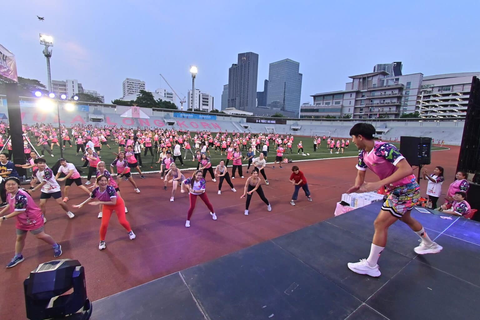 พิธีเปิดโครงการกีฬาเพื่อสุขภาพแห่งจุฬาฯ และ กิจกรรม CU Night Run 2023 – จุฬาลงกรณ์มหาวิทยาลัย