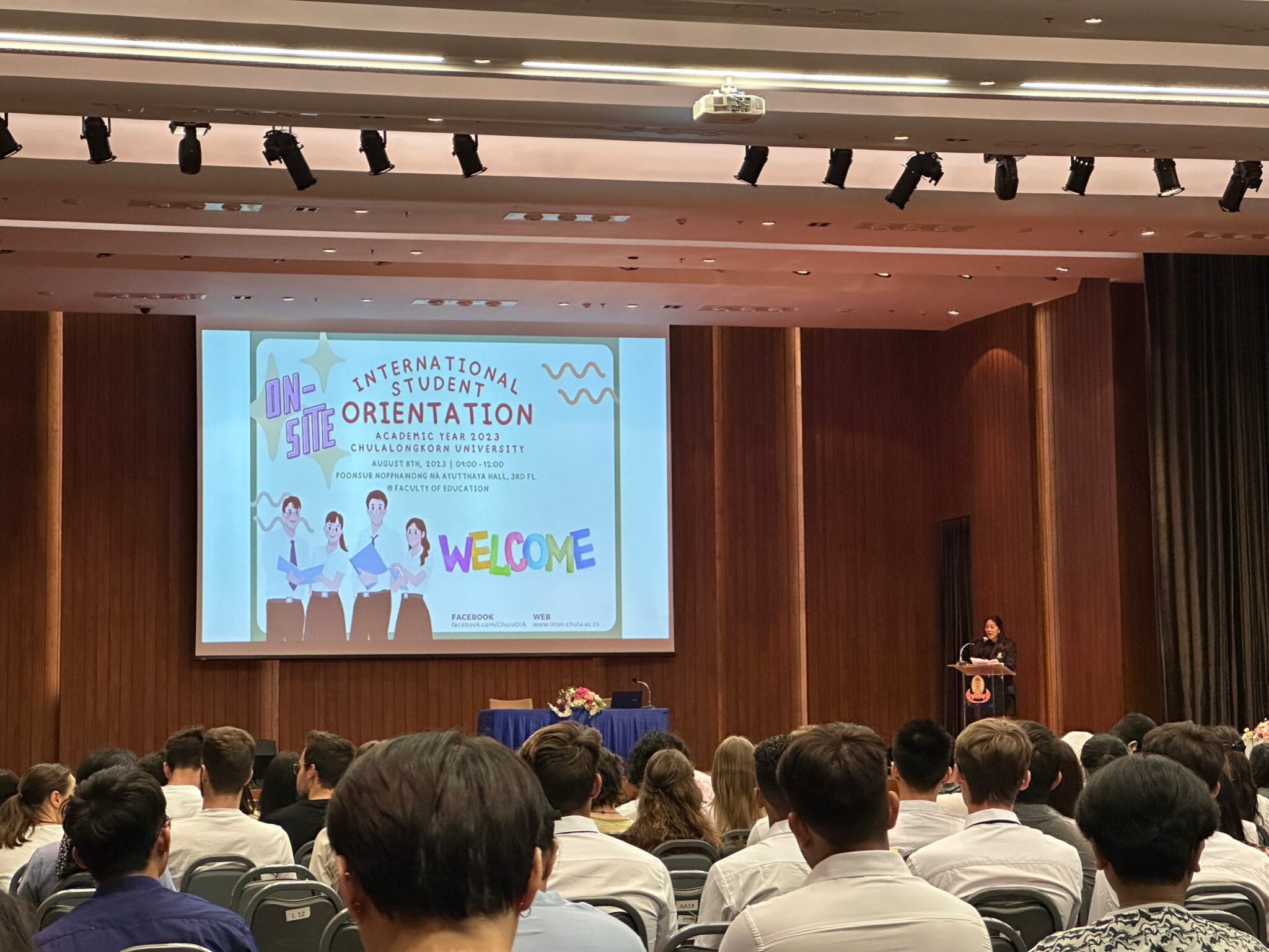 International Students Orientation for Academic Year 2023 – Chulalongkorn University