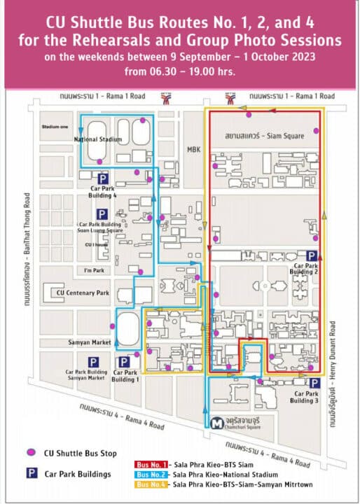 CU Shuttle Bus Routes for the 2022 Graduation Ceremony Rehearsals and ...