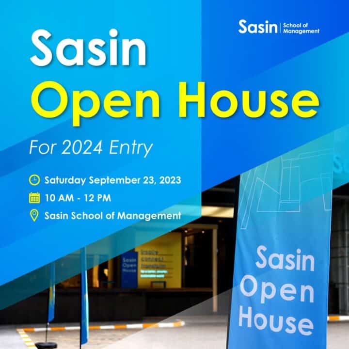 Sasin Open House for 2024 Entry – Chulalongkorn University