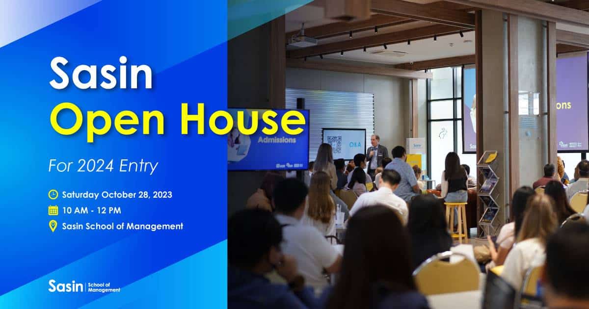 Sasin Open House ปีการศึกษา 2567 – จุฬาลงกรณ์มหาวิทยาลัย