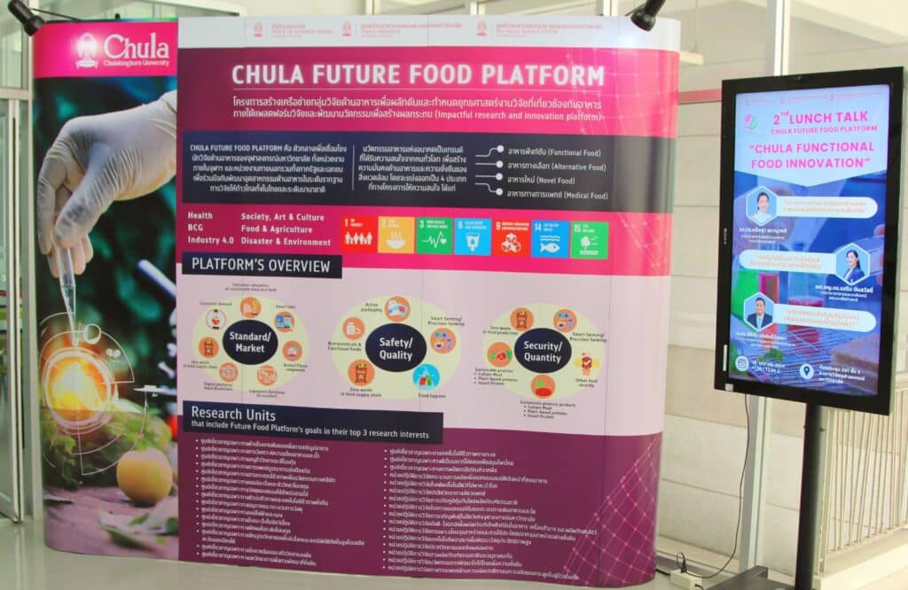 เสวนา Chula Future Food Platform LUNCH TALK ครั้งที่ 2 “CHULA ...