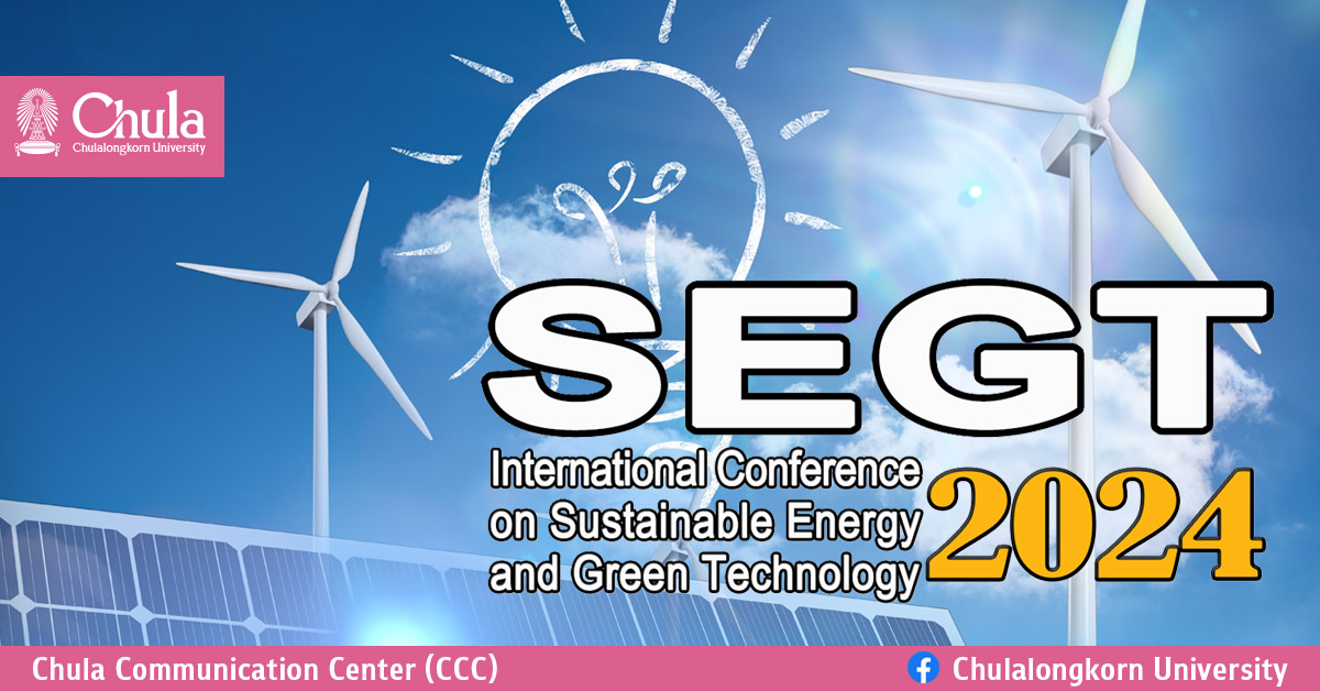 Join us! Sustainable Energy and Green Tech Conference 2024 ...
