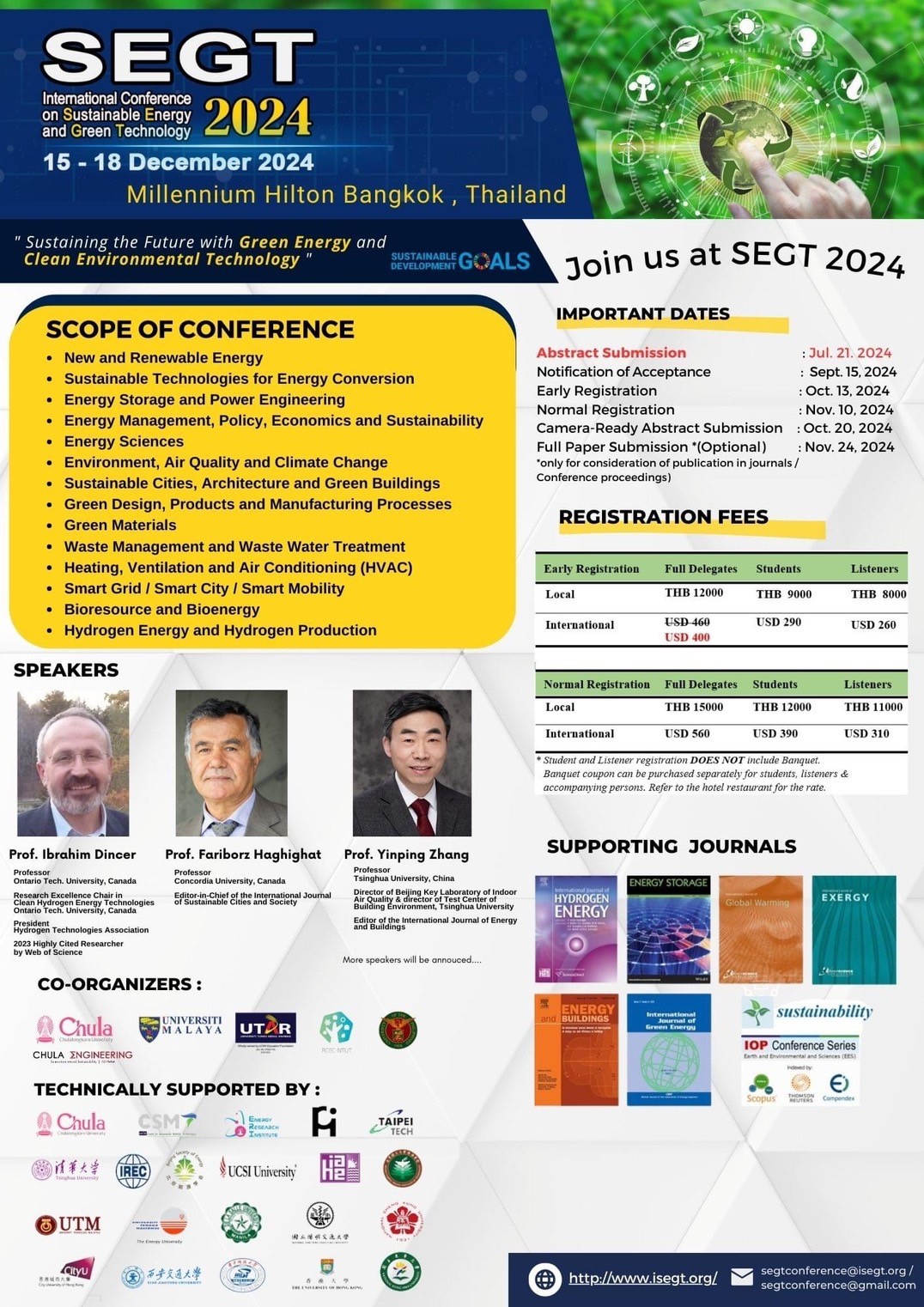 Join us! Sustainable Energy and Green Tech Conference 2024 ...