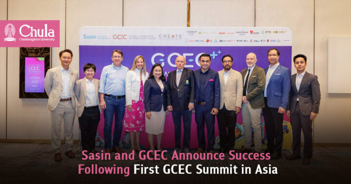 Chula's Sasin and GCEC Announce First GCEC Summit in Asia ...