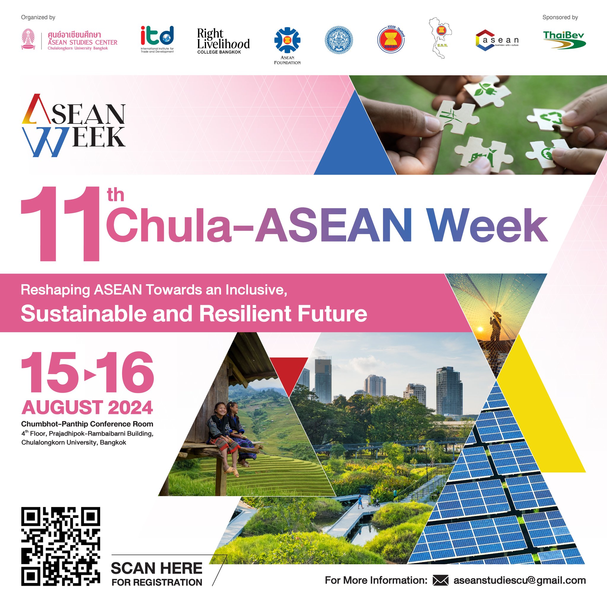 You are INVITED to join the 11th Chula-ASEAN Week 2024 – Chulalongkorn ...