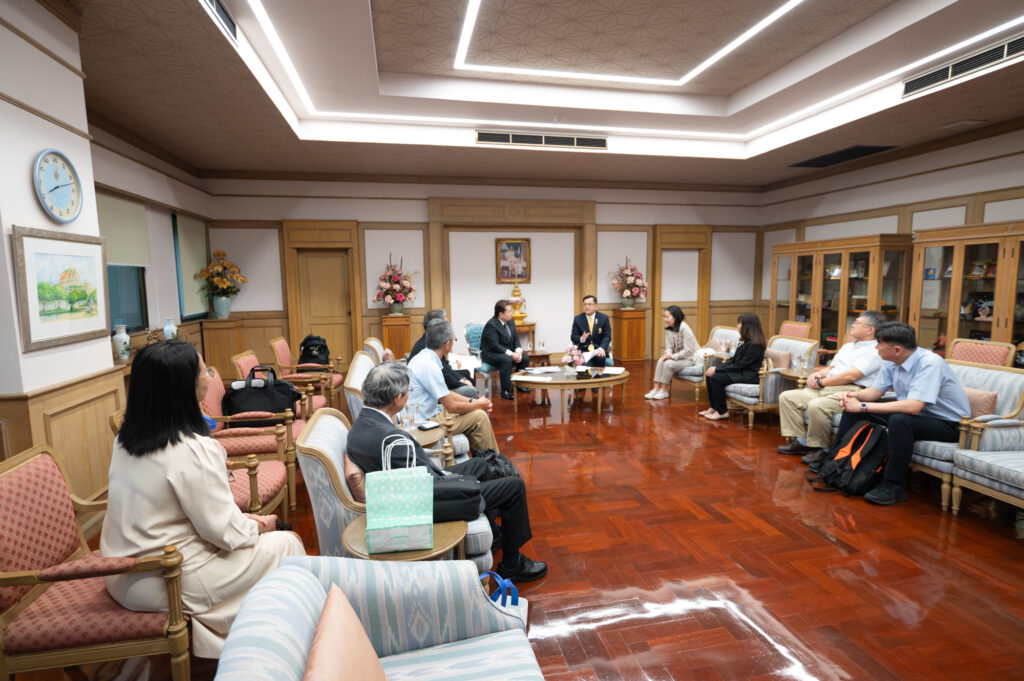 ผู้รักษาการอธิการบดีจุฬาฯ ต้อนรับผู้บริหาร NICT Japan – จุฬาลงกรณ์มหาวิทยาลัย