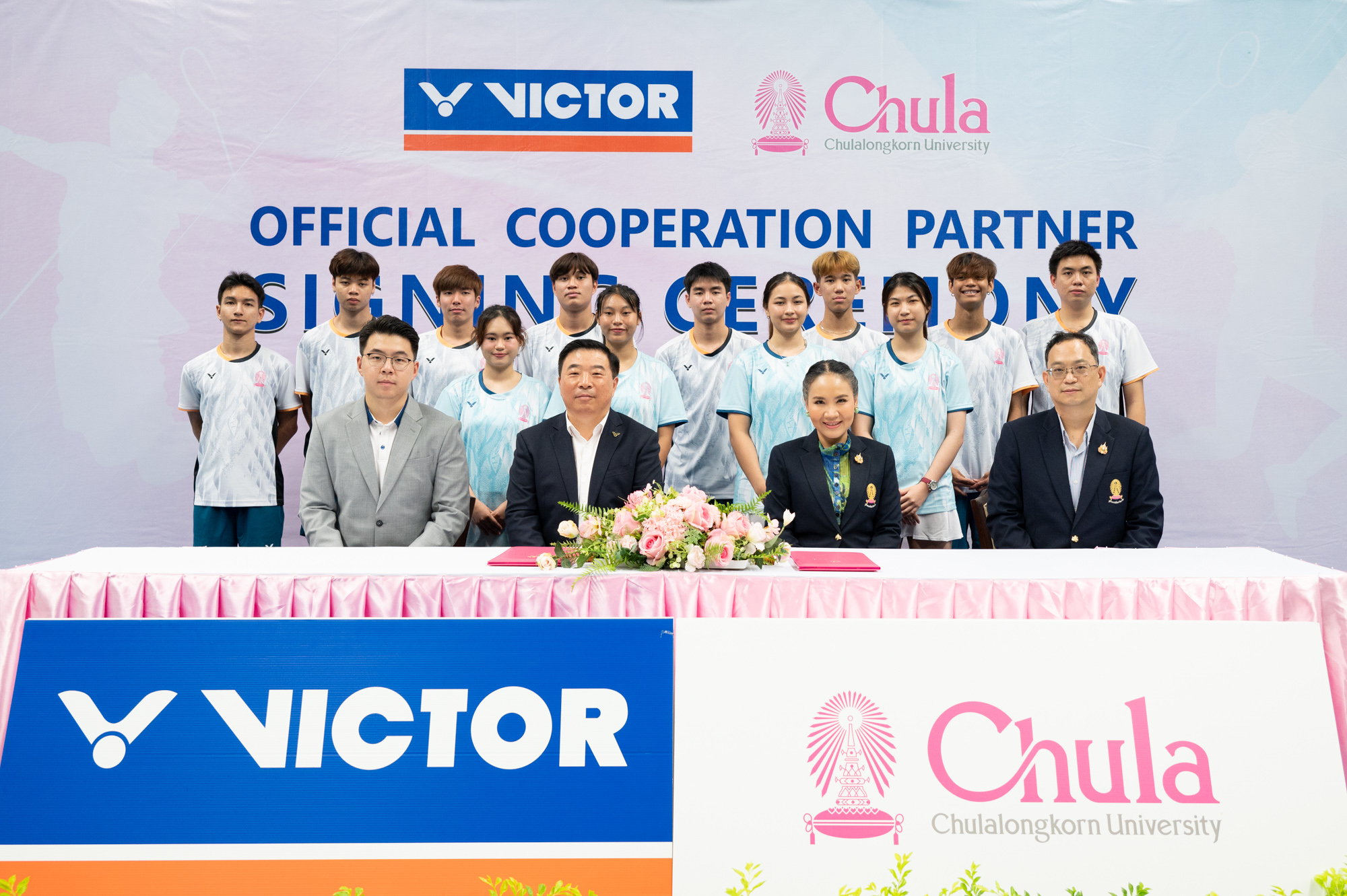 Chula Partners with VICTOR SPORTS (THAILAND) – Chulalongkorn University
