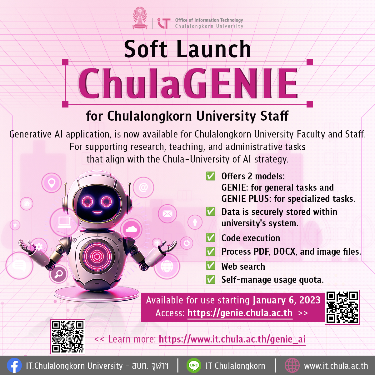 Introducing ChulaGENIE: Revolutionizing Work and Learning