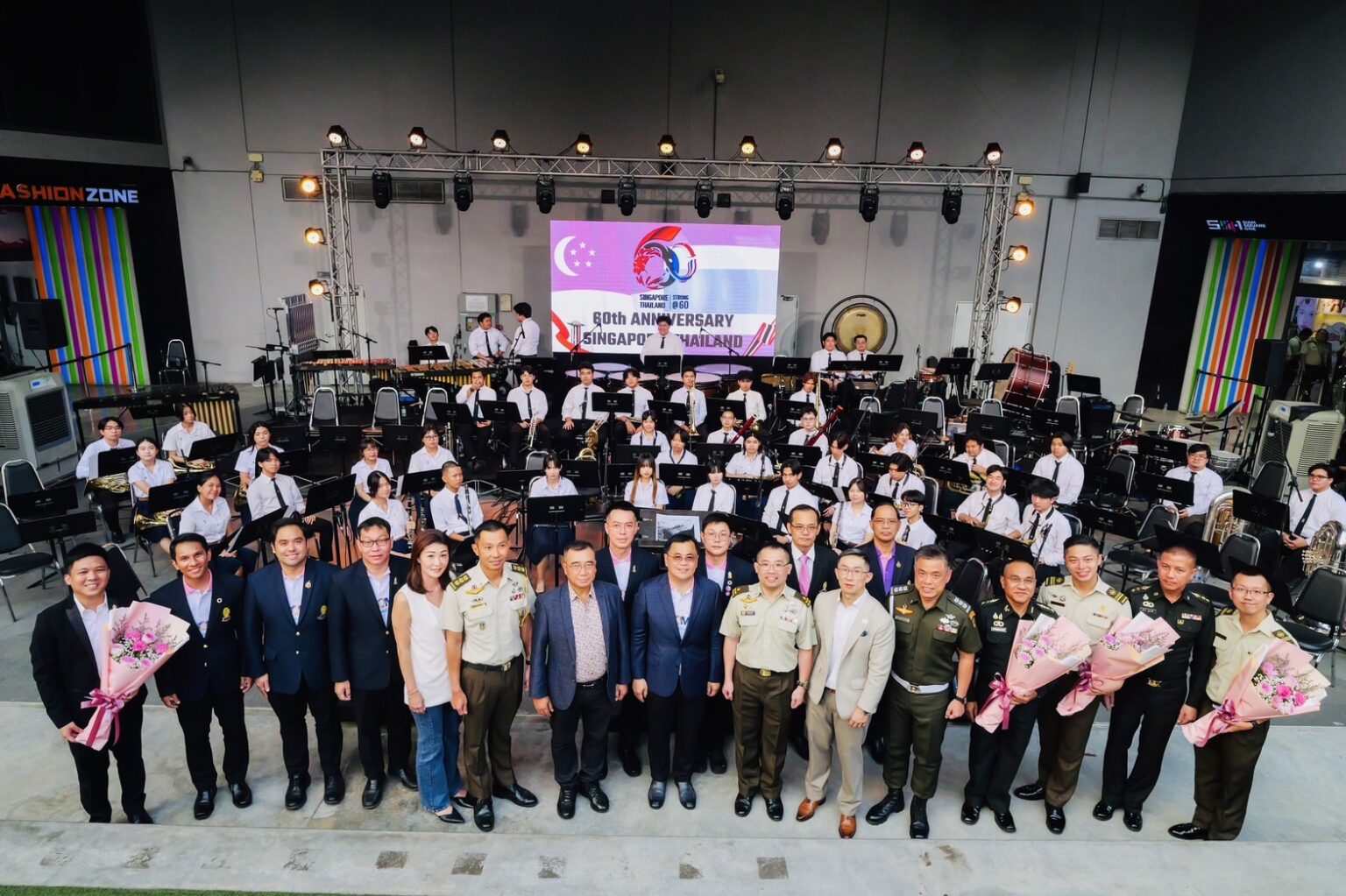 Chula and Singapore Armed Forces Band Join Hands to Celebrate ...