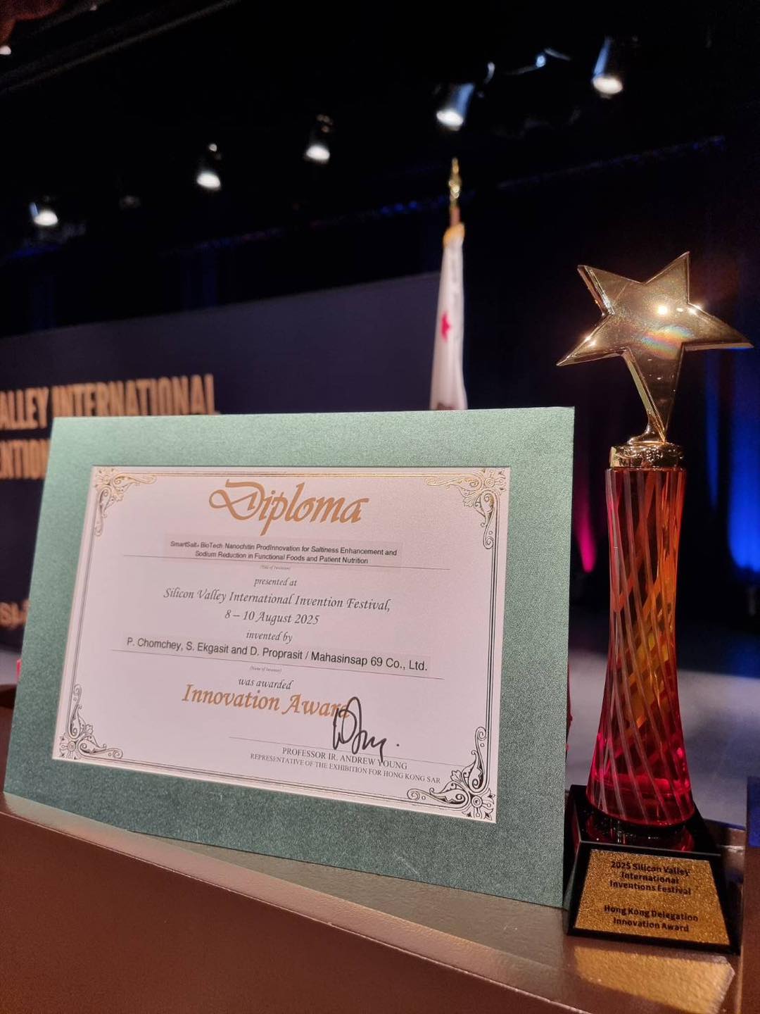 Chula’s “Smart Salt” Wins Gold at Silicon Valley Inventional Festival ...